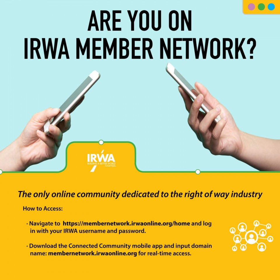 IRWA Region 2 - Public Announcements